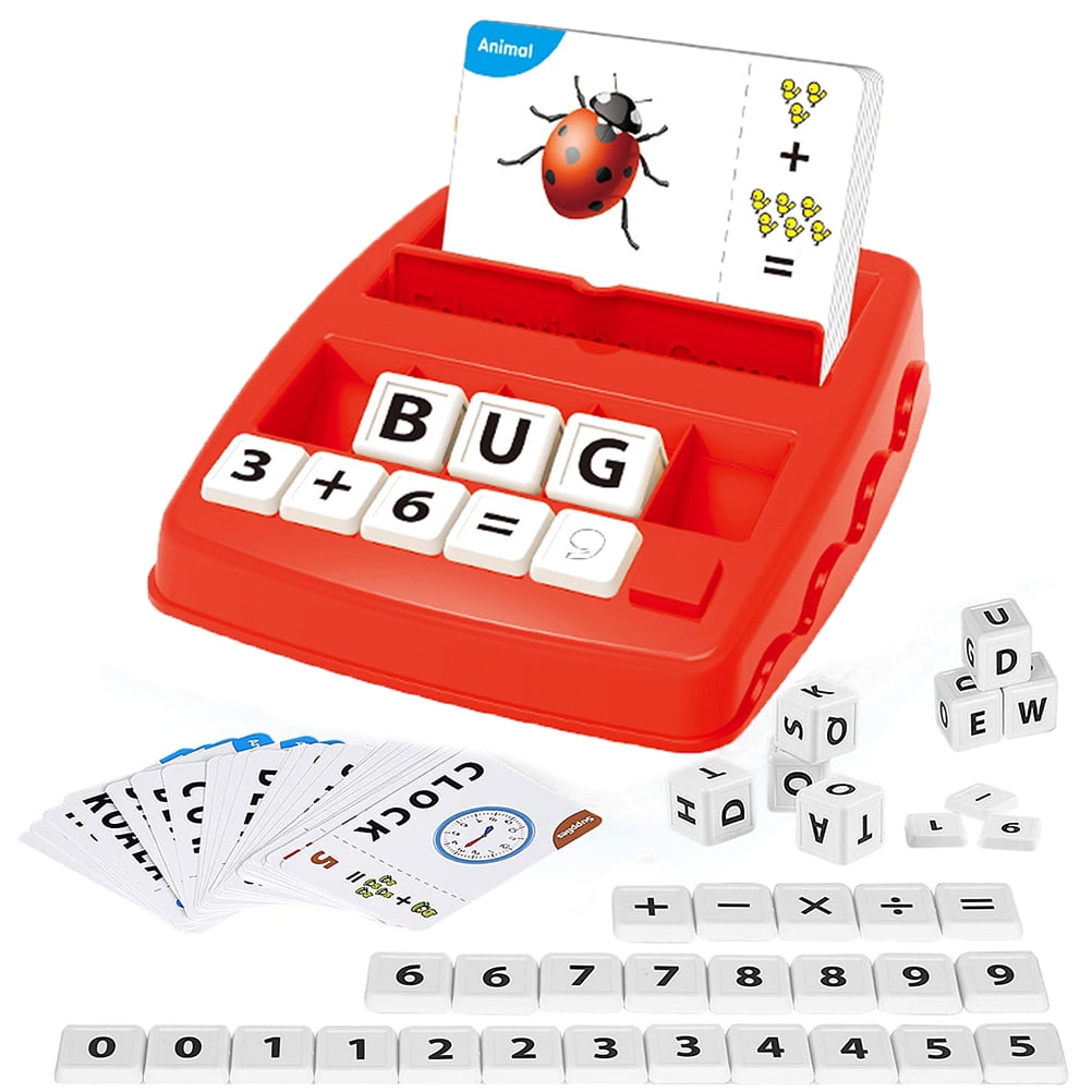 Kids Matching Letter Game Preschool Learning Toys for Children Alphabet ...