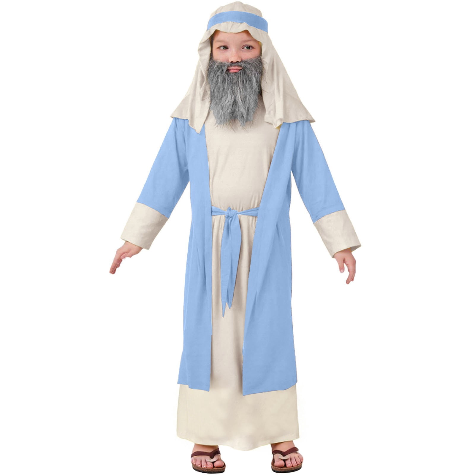 Kids Shepherd Role Play Outfit 4 Piece Historical Dress Up Set with ...