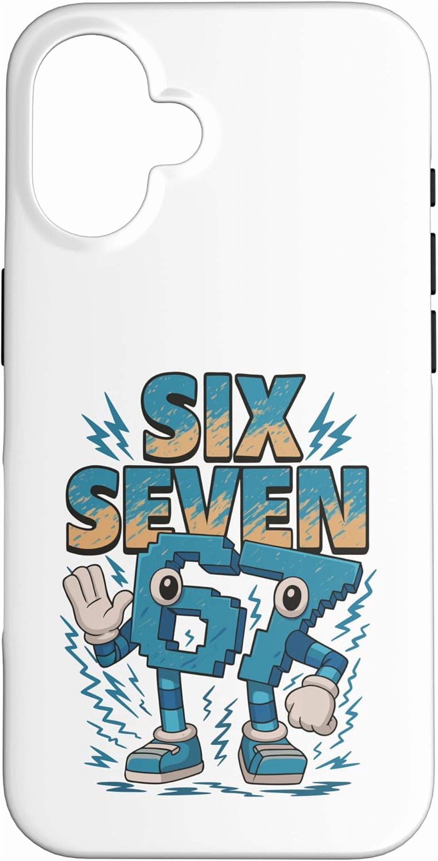 Kids Meme 67 Six Seven 6 7 Italian Brainrot Case for iPhone 15 ...