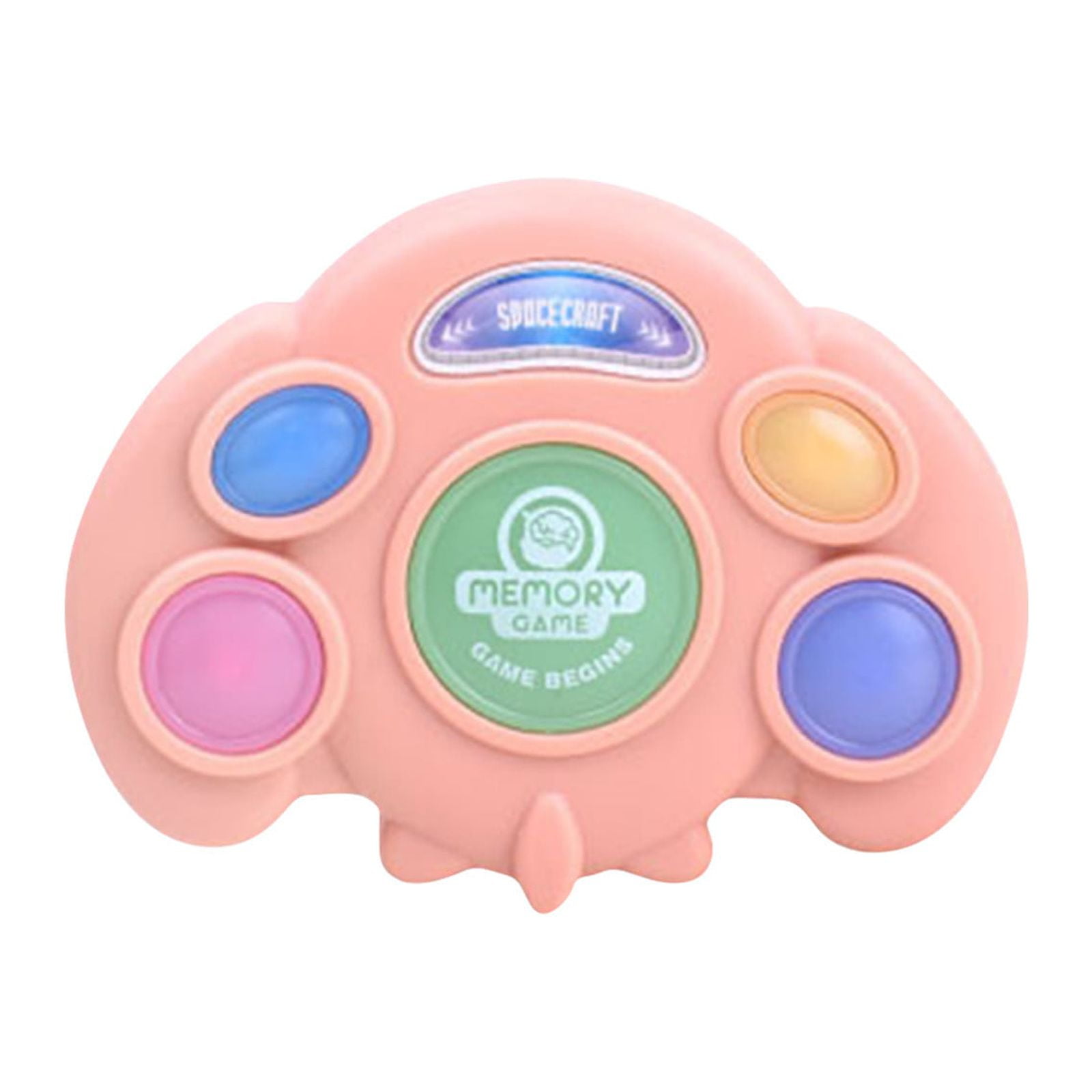Kids Memory Game Machine Early Educational Toy with Flashing Buttons ...