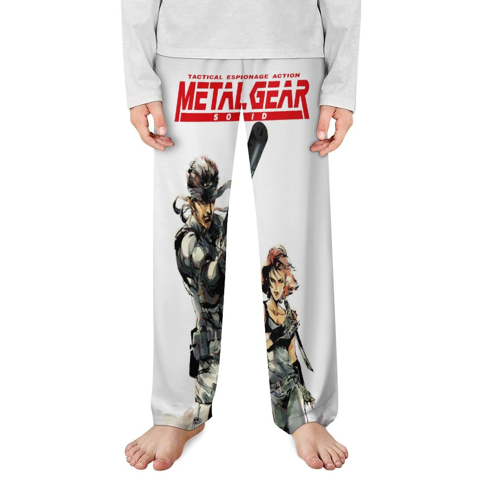 Kids Metal Ge-ar So-lid Pajama Pants Cartoon Long Pj Pants Cute Elastic ...