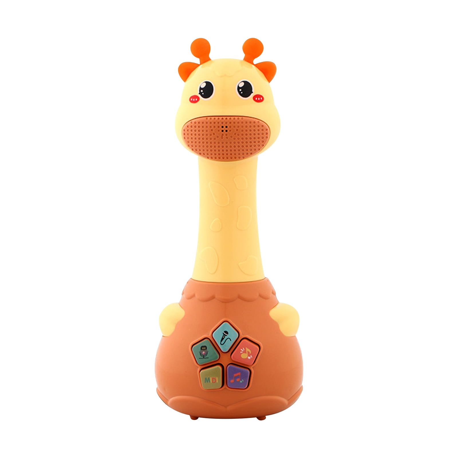 Kids Microphone Recording and Amplifying, Children Cartoon Giraffe ...