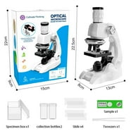 AmScope 120X-1200X Kids Beginner Microscope STEM Science Sets for ...