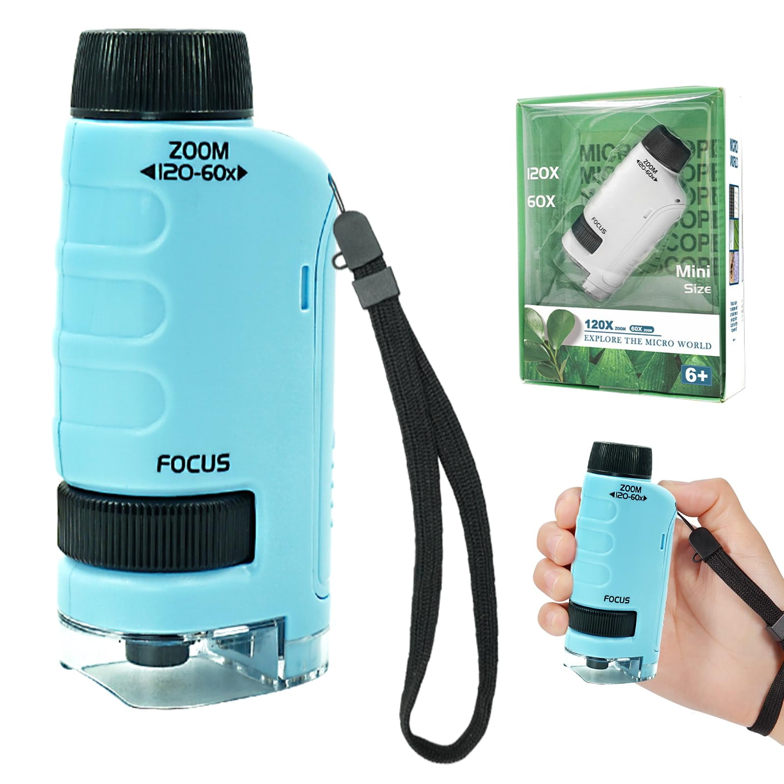 Kids Microscope, Microscope for Kids, Portable Microscope for Kids ...