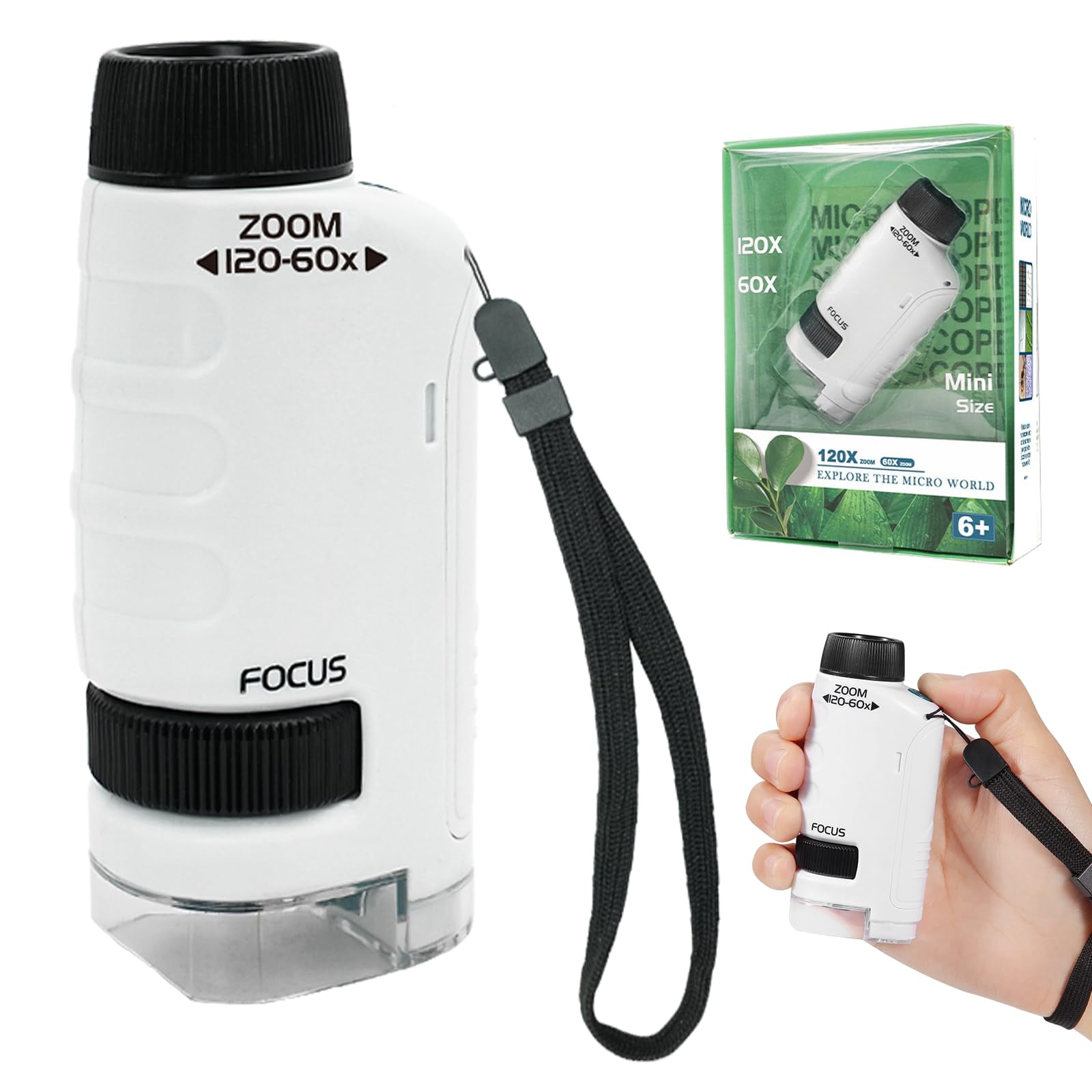 Kids Microscope, Microscope for Kids, Portable Microscope for Kids ...
