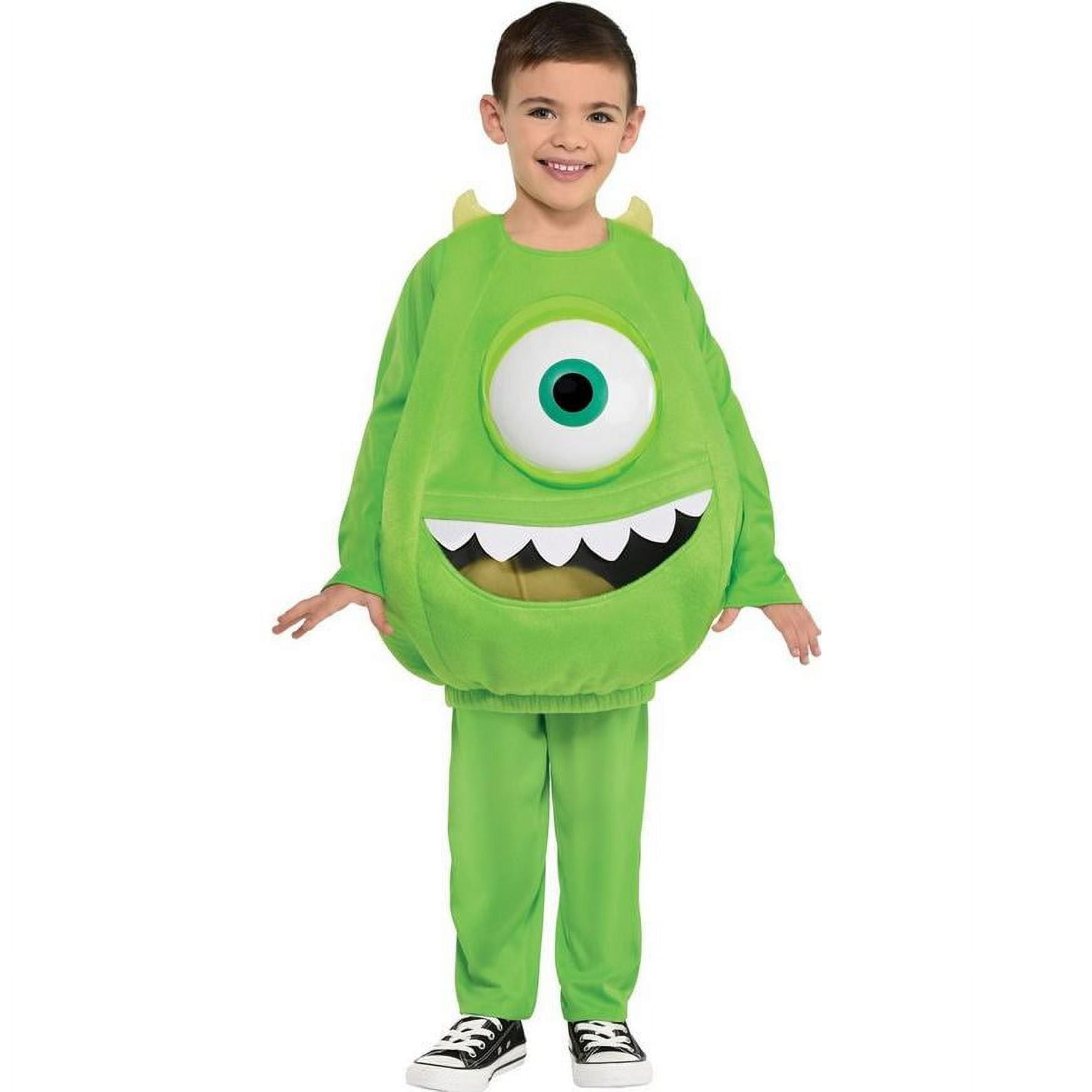 Kids' Mike Wazowski Costume - Pixar Monsters, Inc. (Size S) - Walmart.com
