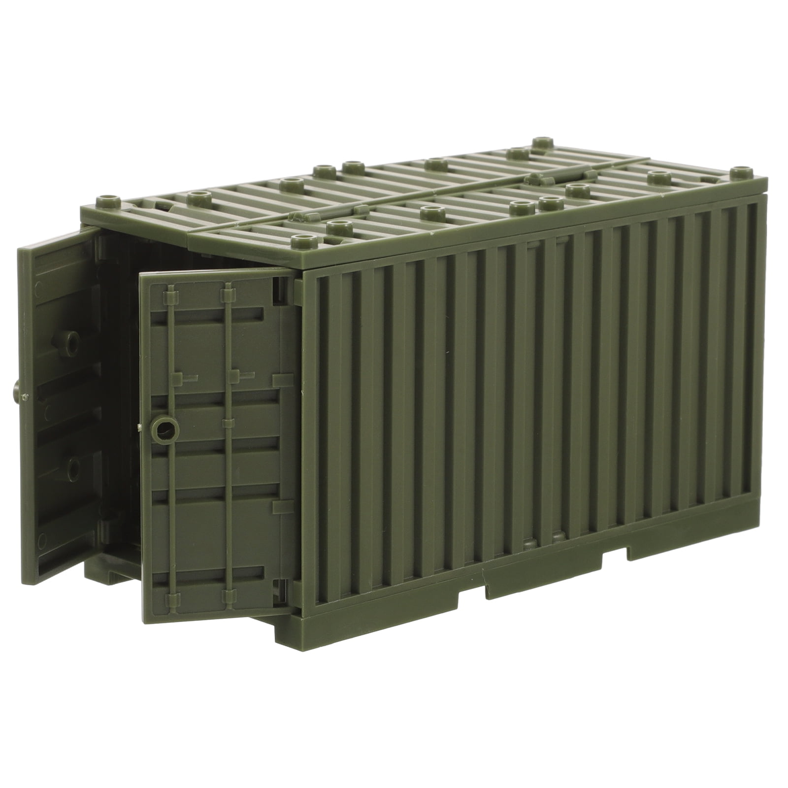 Kids Building Blocks Container Toys Scene Container Model Toy Tabletop ...