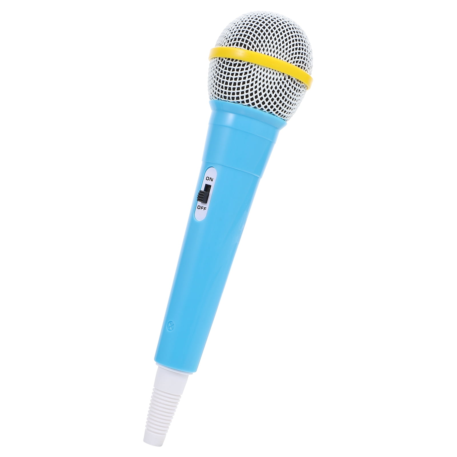 Kids Mini Microphone Plastic Prop Interesting Model USB Child Blue ...