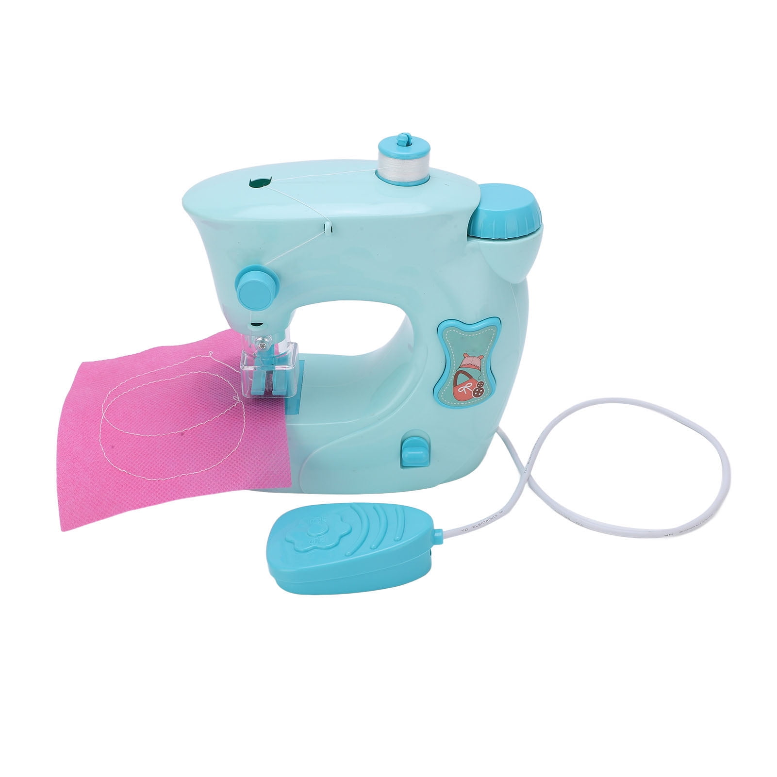 Kids Mini Sewing Machine Toy Kit Portable Children Electric Simulation ...