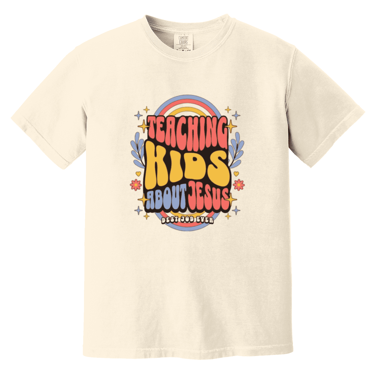 Kids Ministry Church Theme Graphic Comfort Color T-Shirt, for men ...