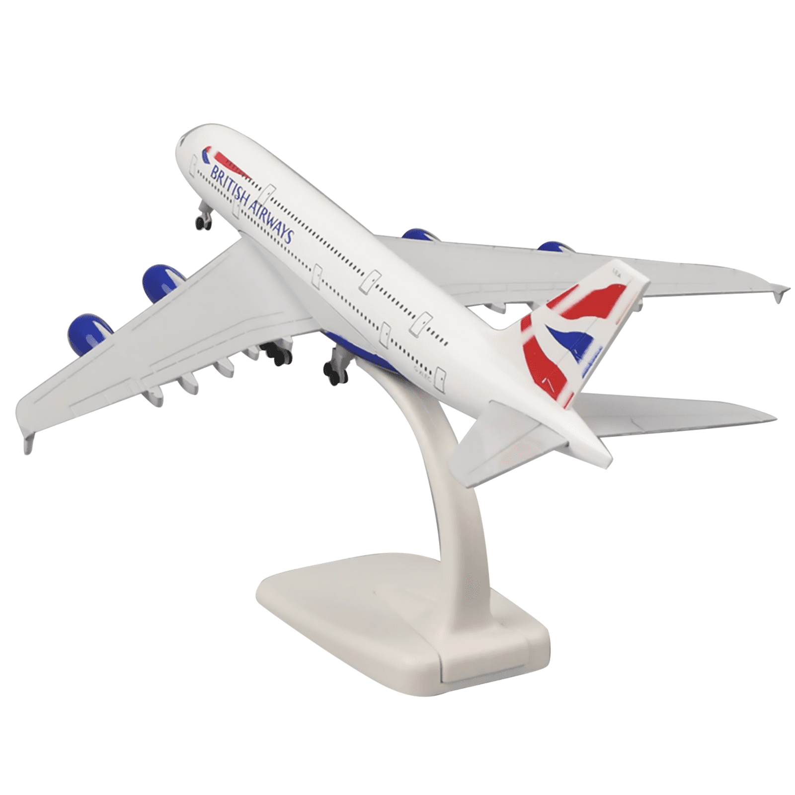 Kids Model Toy Retro 1:400 British Airways A380 Plane Model Elegant ...