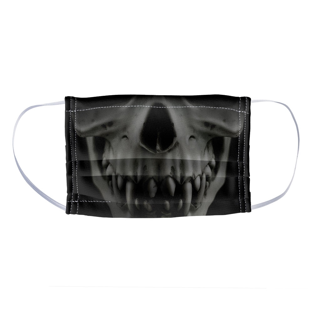 Kids Monster Teeth 1-Ply Reusable Face Mask Covering - Walmart.com