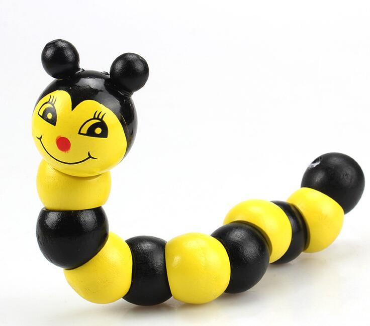 Kids Montessori Materials Wooden Education Toys Baby Fingers Flexible ...