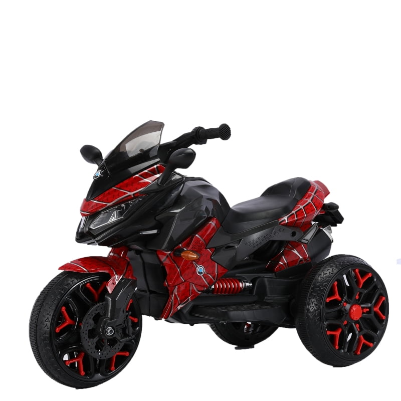 Kids Motorcycle Ride-On Motorcycle 3-Wheels Battery Powered Motorbike Rechargeable 12 V kids ...