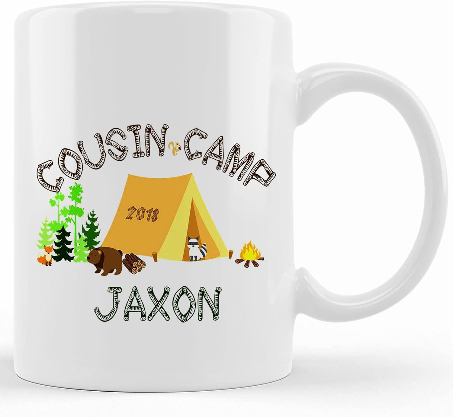Kids Mugs, Cousin Camp Birthday Party, Customized Cup, One Of A Kind ...