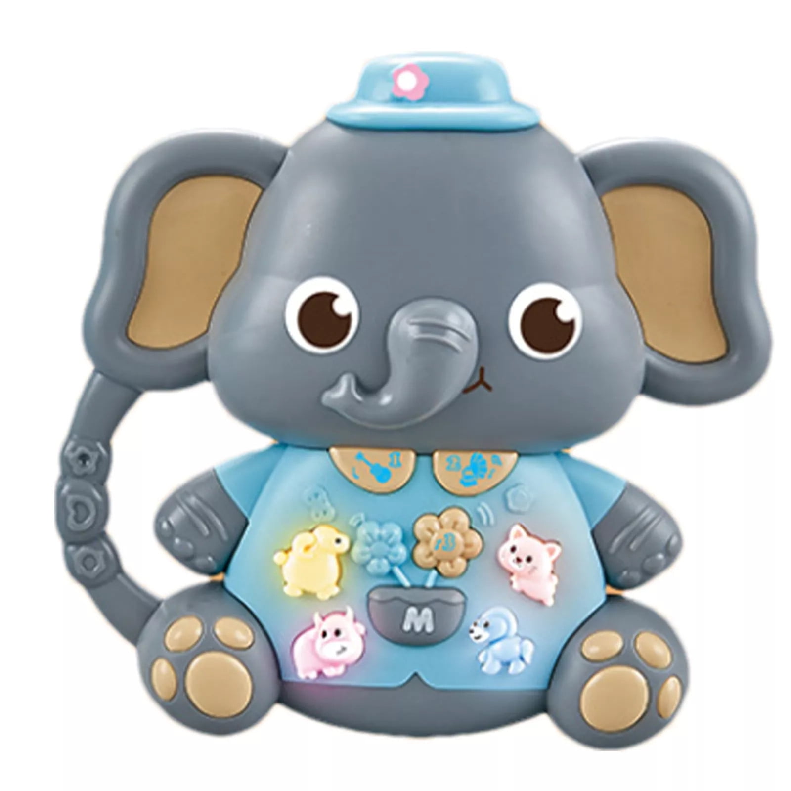 Kids Music Learning Keyboard With Wildlife Sounds Version D Plastic ...