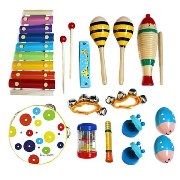 Gymax 2-in-1 Kids Electronic Drum Kit Music Instrument Toy w/ Keyboard ...