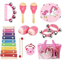 Kid Connection Preschool Pretend Musical Instrument Set - Includes Drum ...