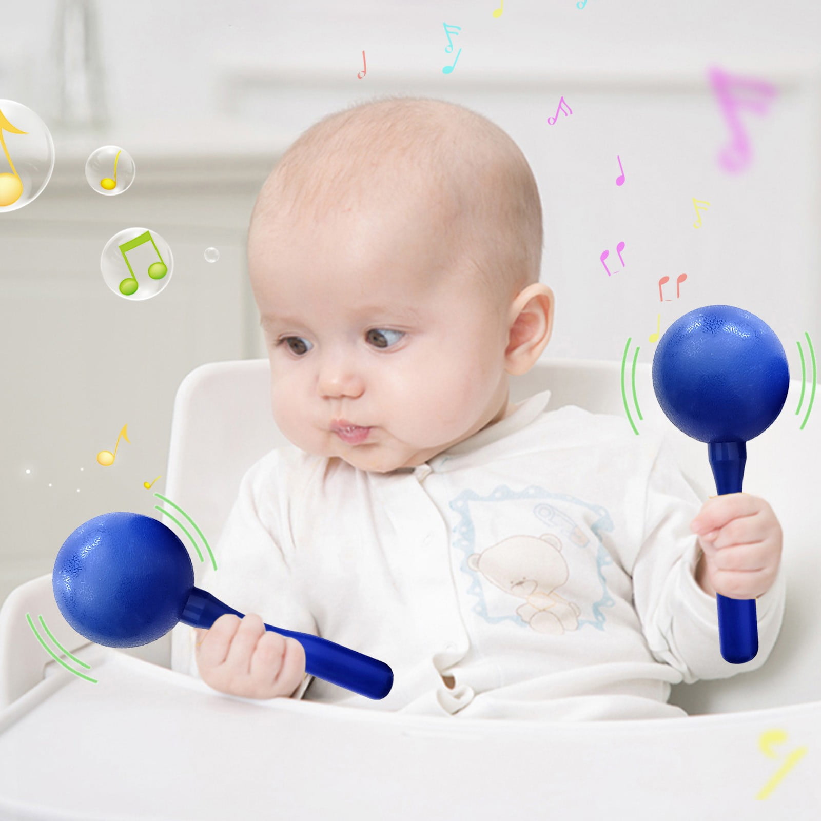 Kids Musical Sand Sinker Toy - Lightweight Plastic Sensory Instrument ...