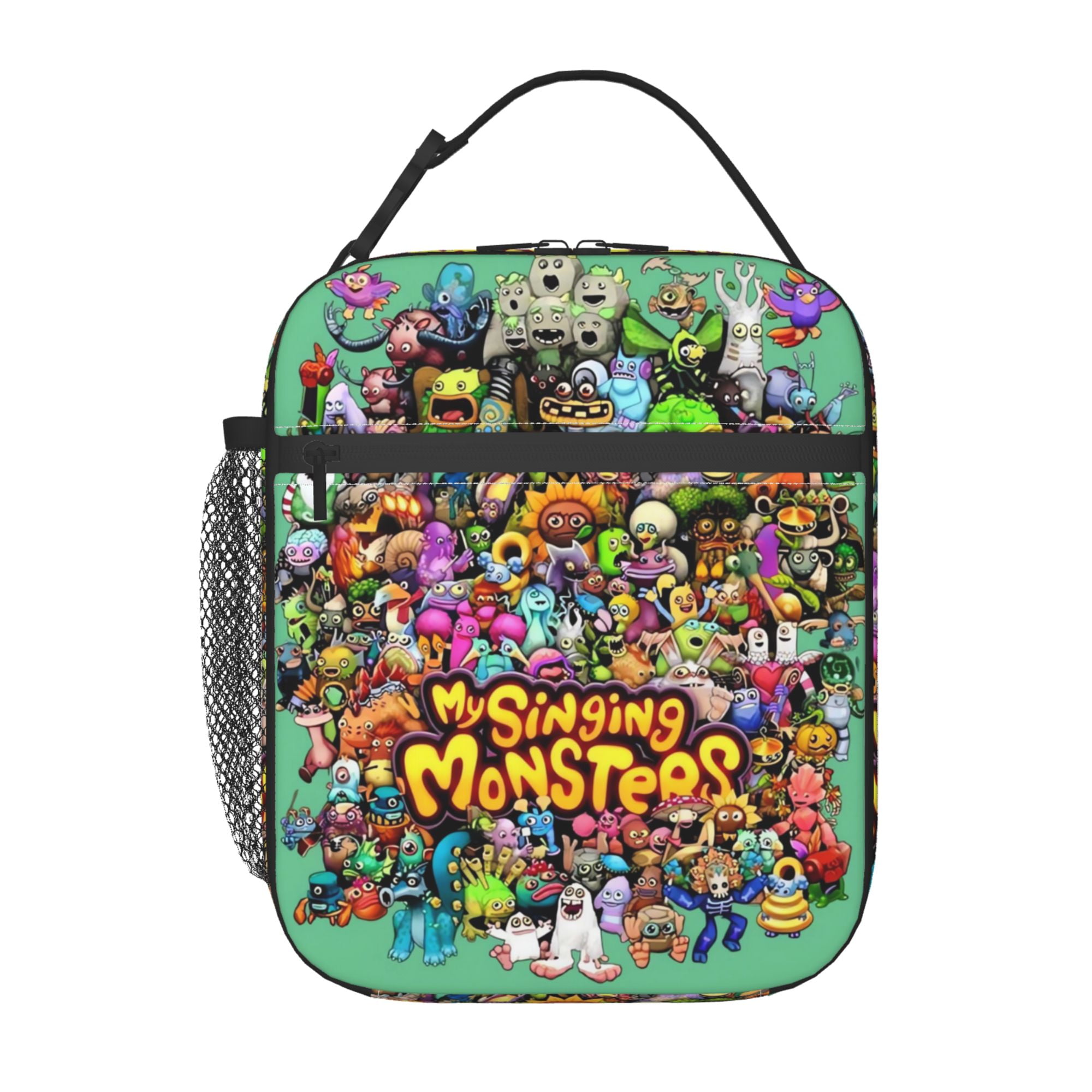 My Singing Monster Lunch Box, Insulated Lunch Bag with Strap for ...