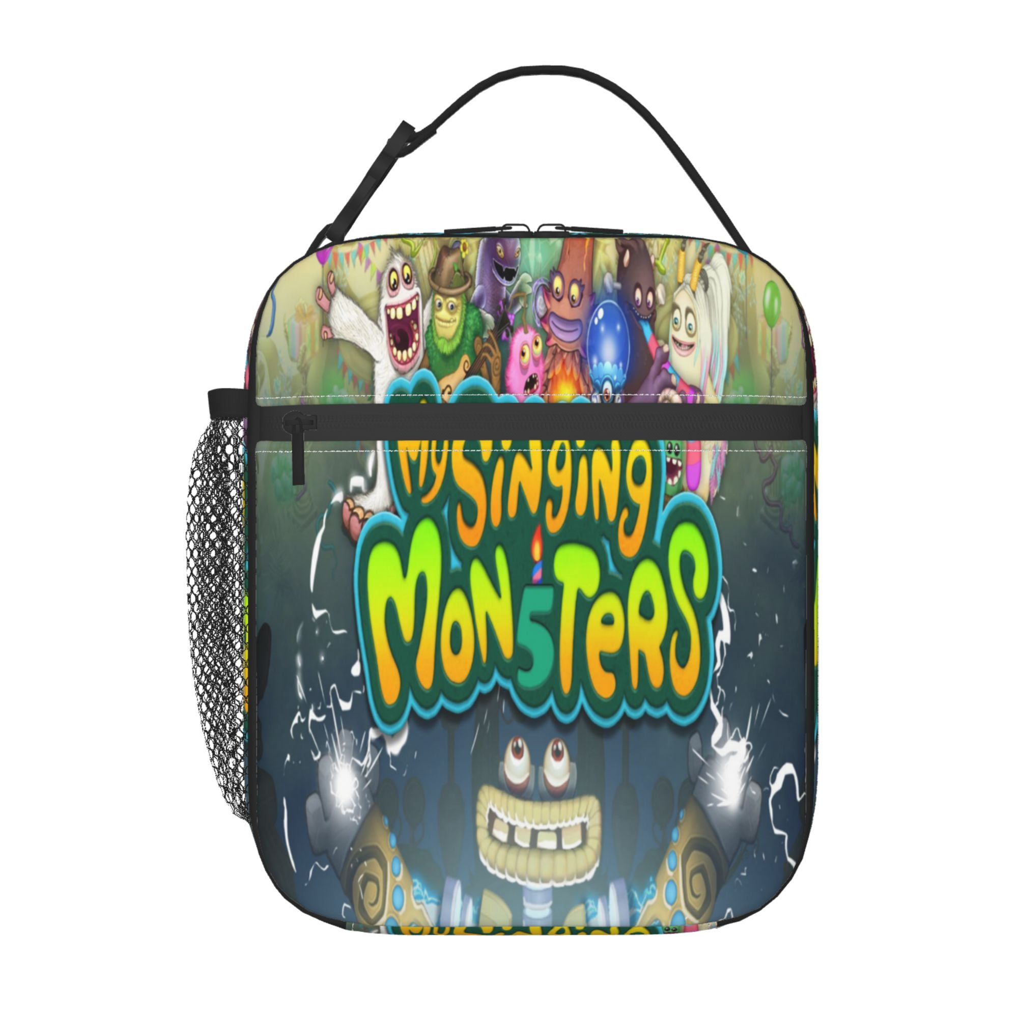 My Singing Monster Lunch Box, Insulated Lunch Bag with Strap for ...