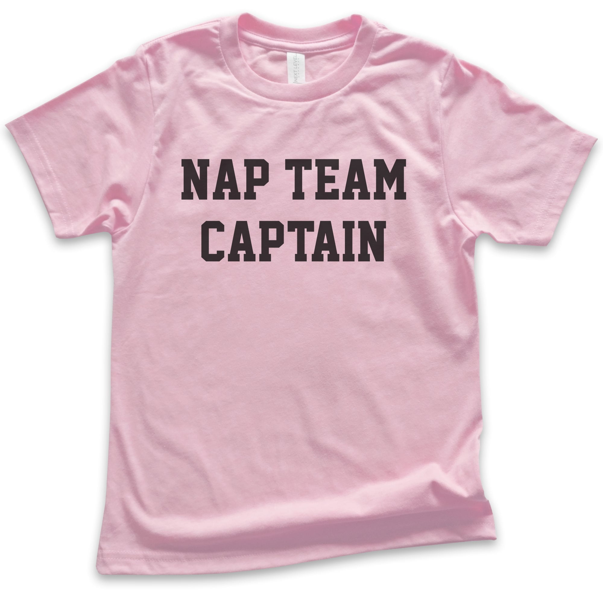 Kids Nap Team Captain T-shirt, Youth Kids Boy Girl T-Shirt, Lazy T ...