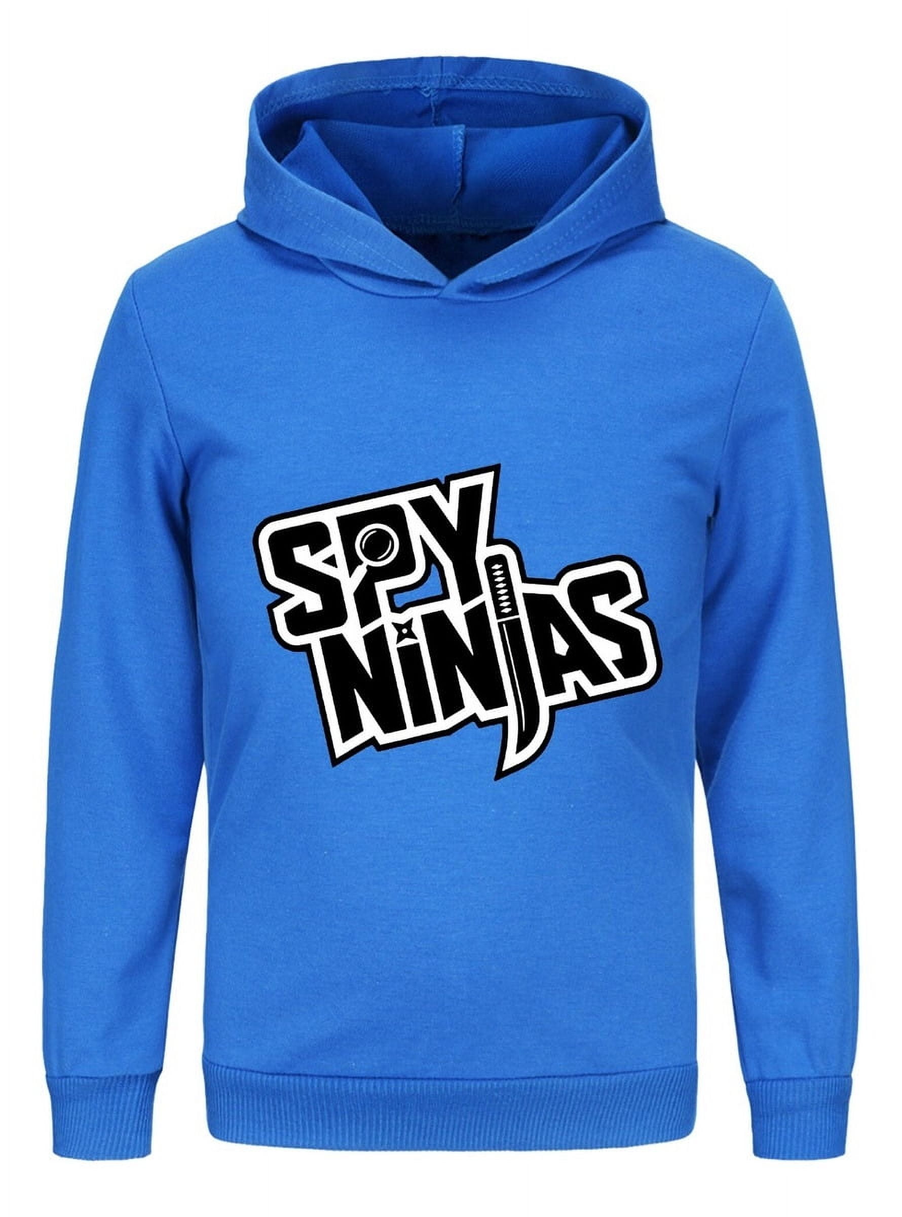 Kids Ninja Kidz Sweatshirt – Youth Hoodie with Cartoon Characters, Long ...