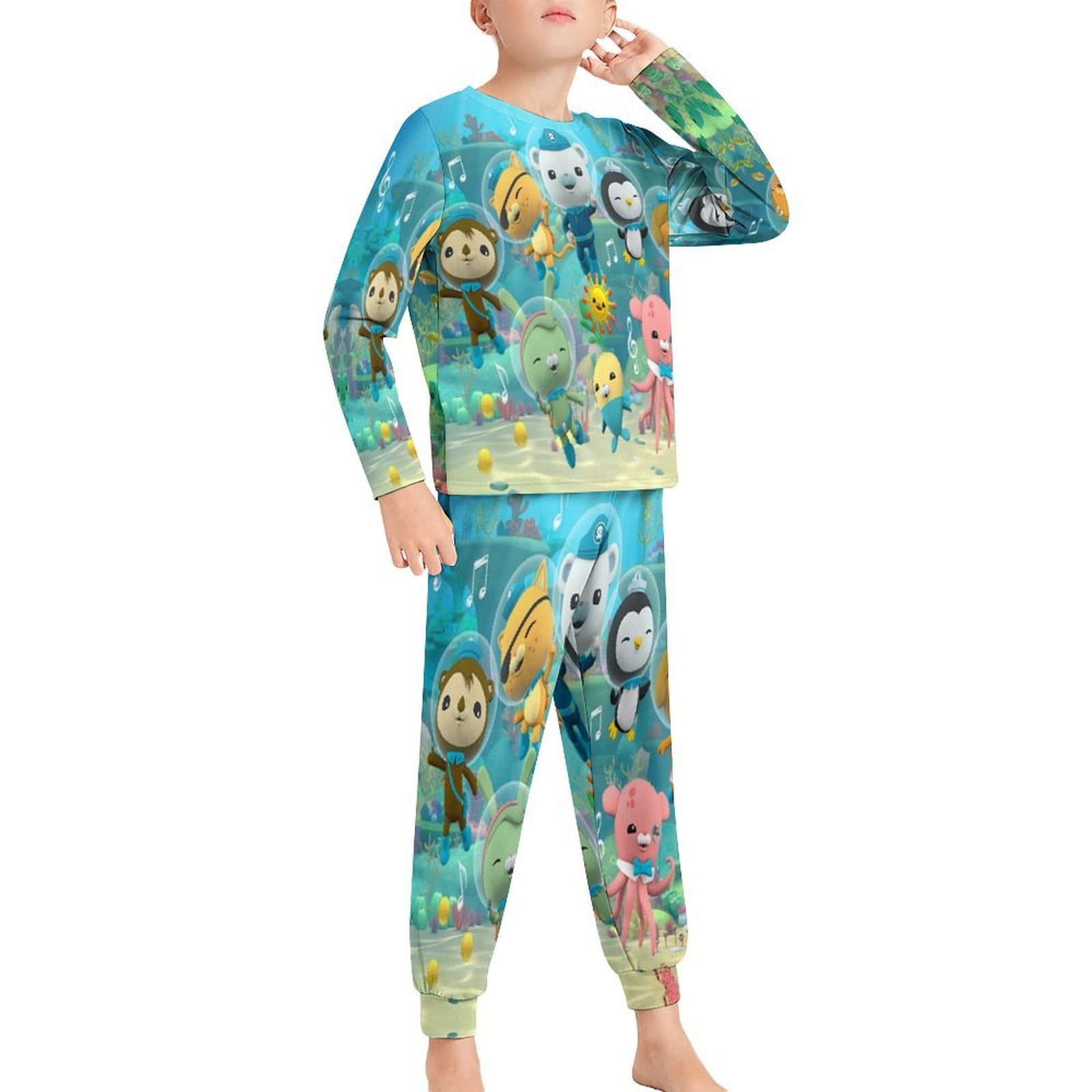 Kids Octonau-t Pajamas 2 Pieces Pjs Kids Sleepwear Clothes Long sleeve ...