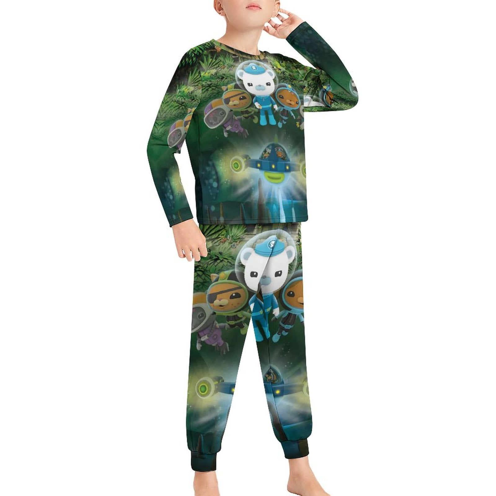 Kids Octonau-t Pajamas 2 Pieces Pjs Kids Sleepwear Clothes Long sleeve ...