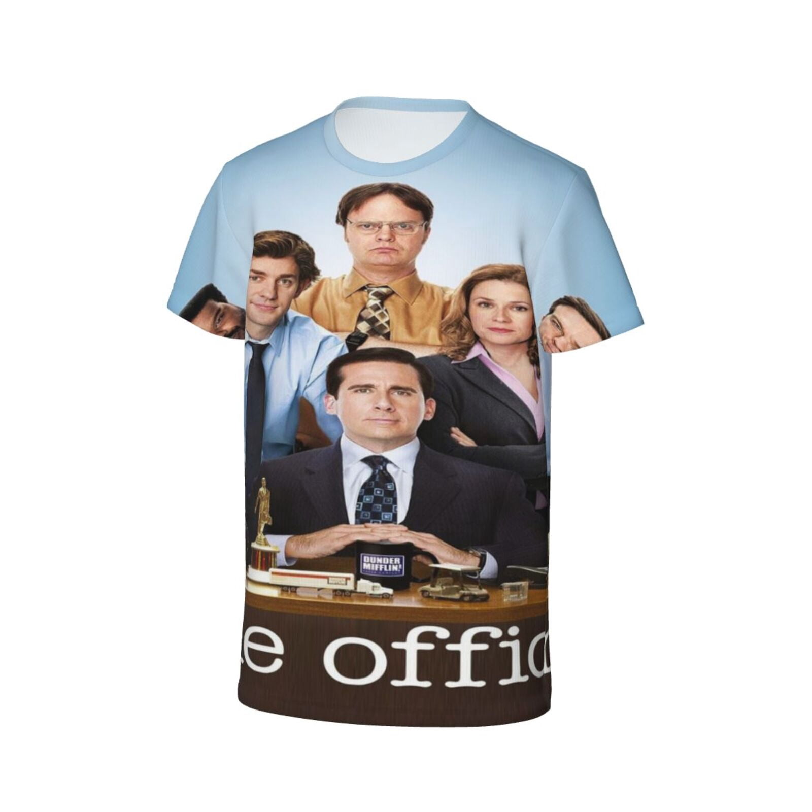 Kids Office TV Show Graphic Tees Funny Cartoon 3D Print Short Sleeve T ...