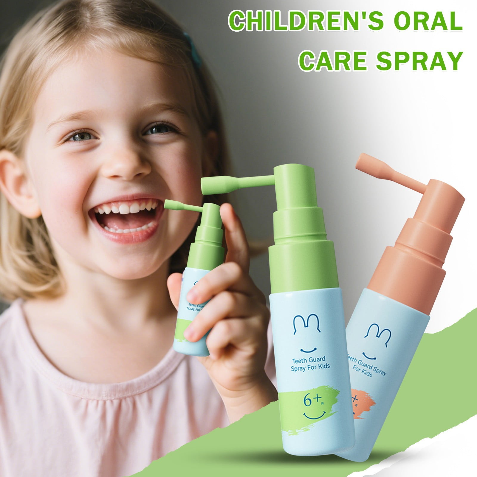 Kids Oral Spray, Toddler Toothpaste Helper for Cavity Repair and Fresh ...