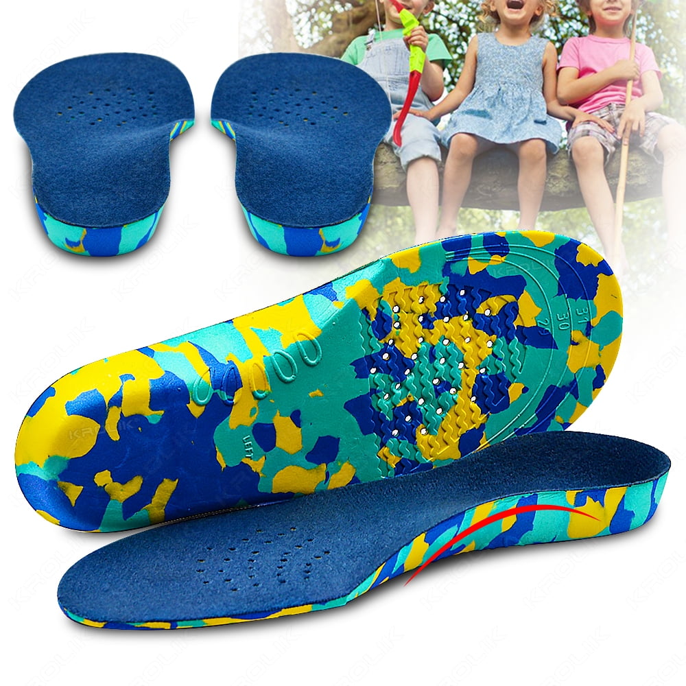 Kids Orthopedic Insoles For Shoes Comfortable Plantar Fasciitis Insoles ...