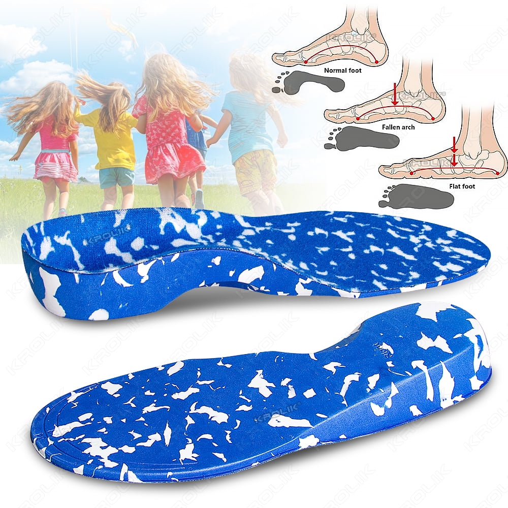 Kids Orthotics Insoles Correction Care Tool for Flat Foot Arch Support ...