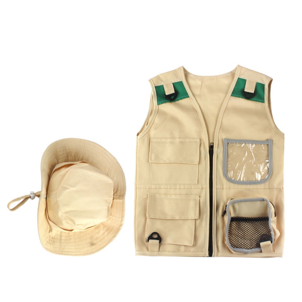 Kids Outdoor Exploration Hat Vest outside Toy Fishing Gear for Hunting ...