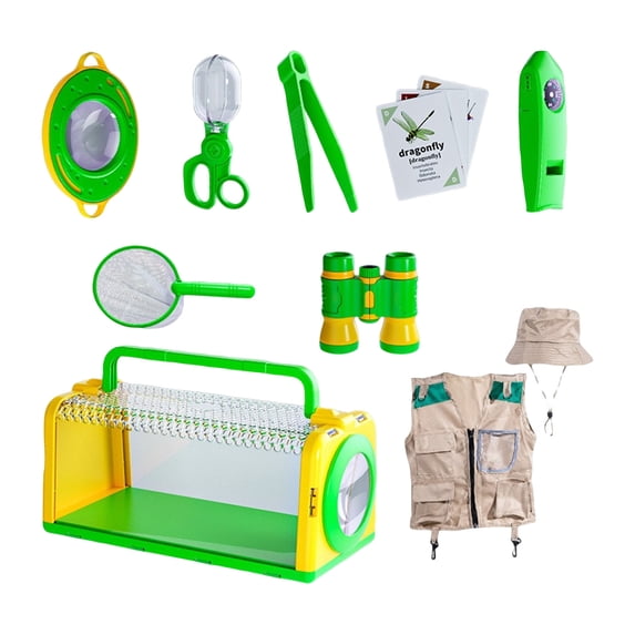 Kids Outdoor Explorer Kit Bug Catching Kit Complete Set with Insect ...
