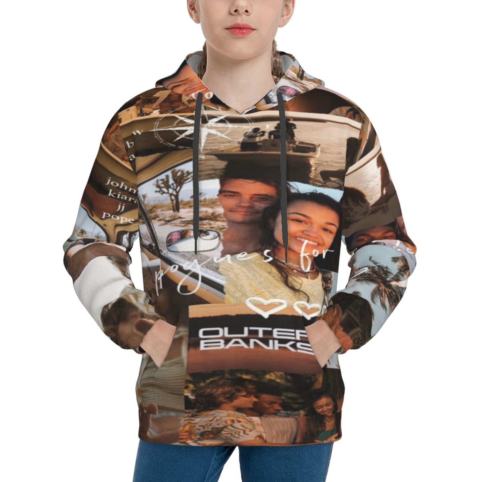 Kids Outer Banks JJ Maybank Pullover Hoodie Realistic 3d Print Graphic ...