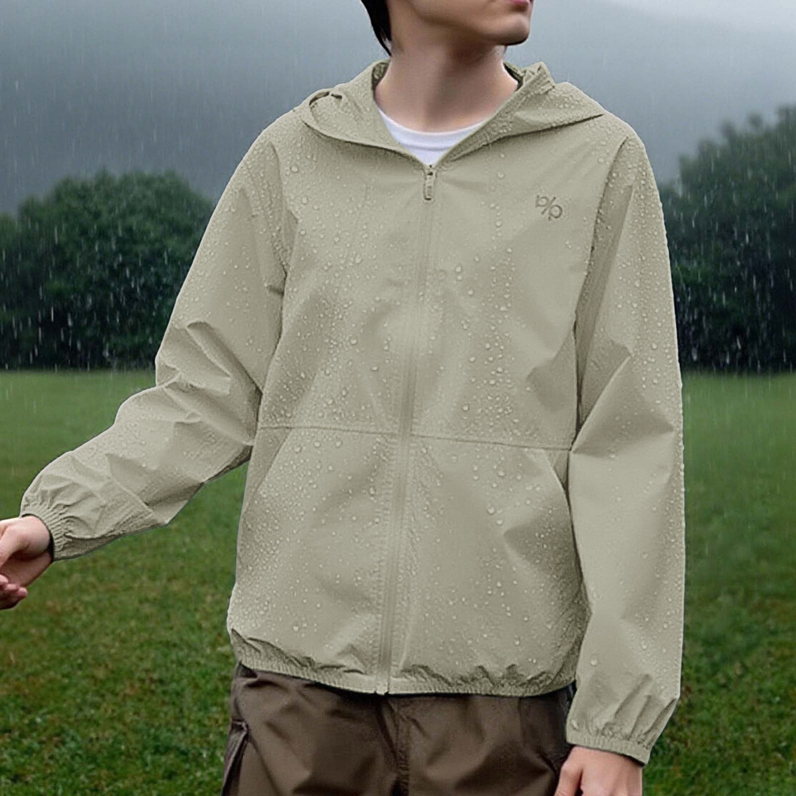 Kids Outerwear Coats Children's Gender Neutral Thin Zipper Hooded Coat ...