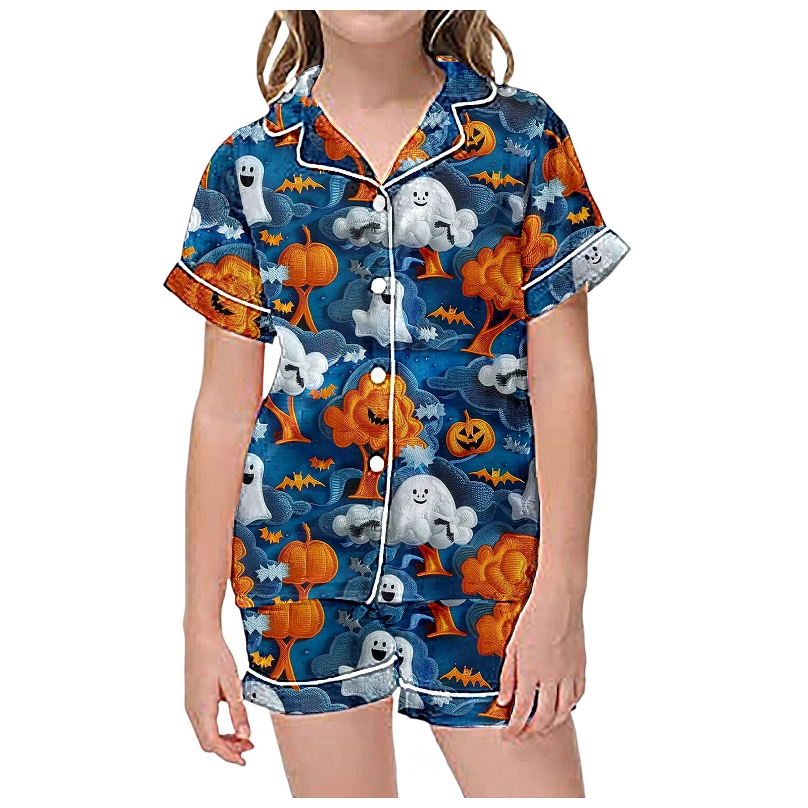 Kids Outfit 2 Piece Sets Pajamas for Kids Children Graphic Print Short ...
