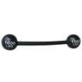 Kids PVC Thickened Inflatable Barbell Toys Baby Fitness Dumbbell Sports ...