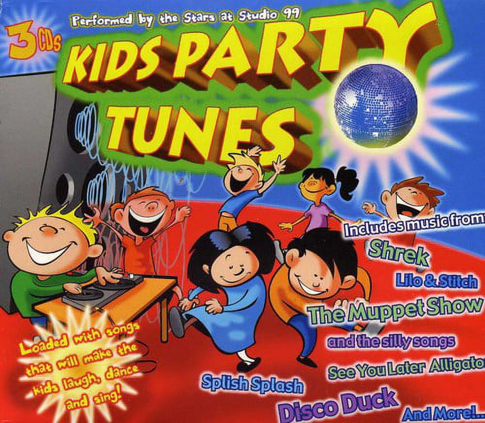 Kids Party Tunes (CD) - Walmart.com