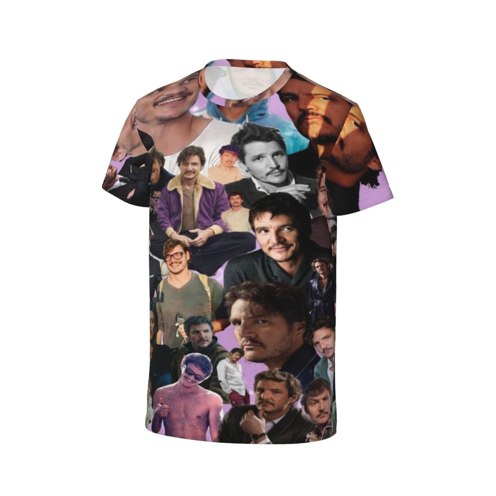 Kids Pedro Pascal Graphic Tees Funny Cartoon 3D Print Short Sleeve T ...