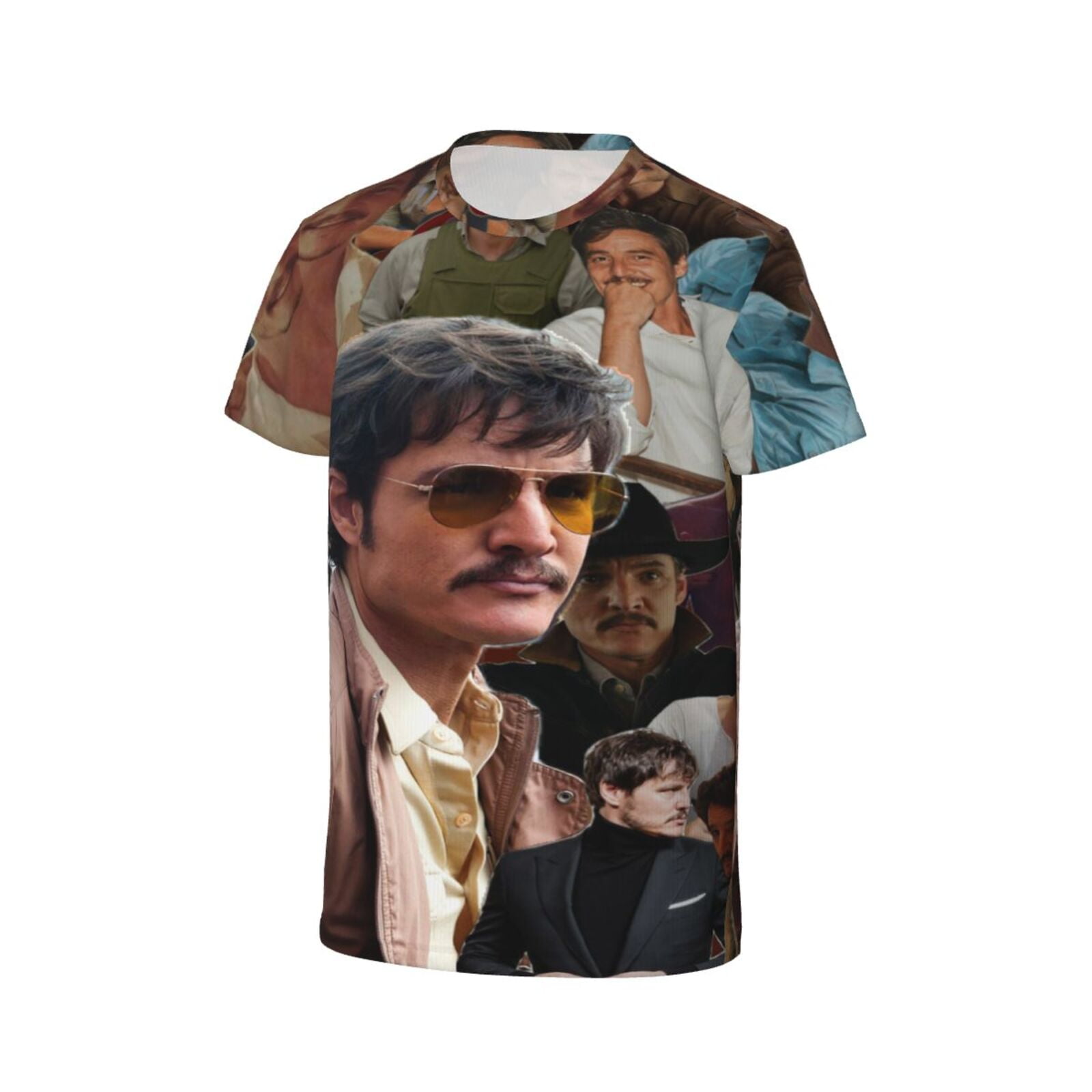 Kids Pedro Pascal Graphic Tees Funny Cartoon 3D Print Short Sleeve T ...