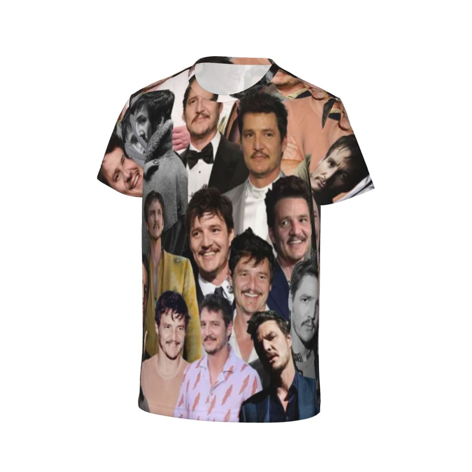 Kids Pedro Pascal Graphic Tees Funny Cartoon 3D Print Short Sleeve T ...