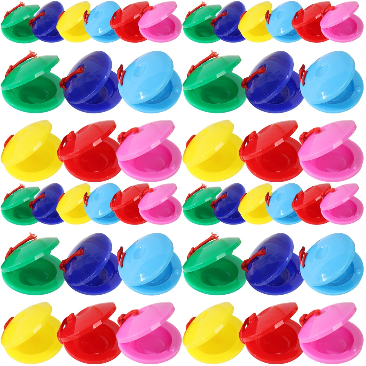 Kids Percussion Toy Castanet Musical Instruments Plastic Lunch Board ...