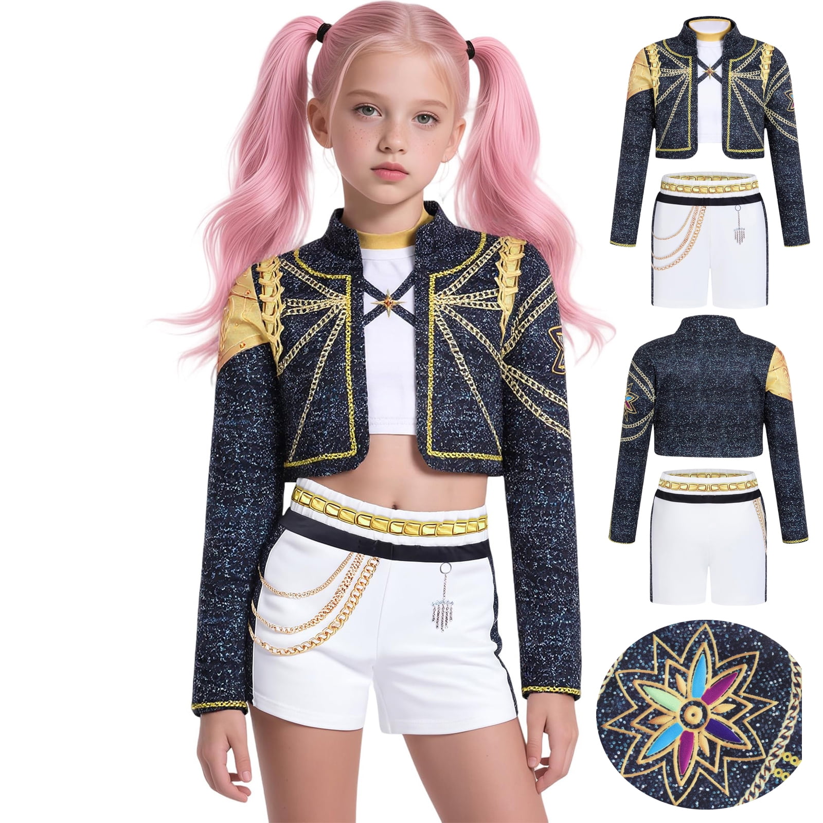 Kids' Performance Themed Outfit Sets Various Styles Long Sleeve Jackets ...