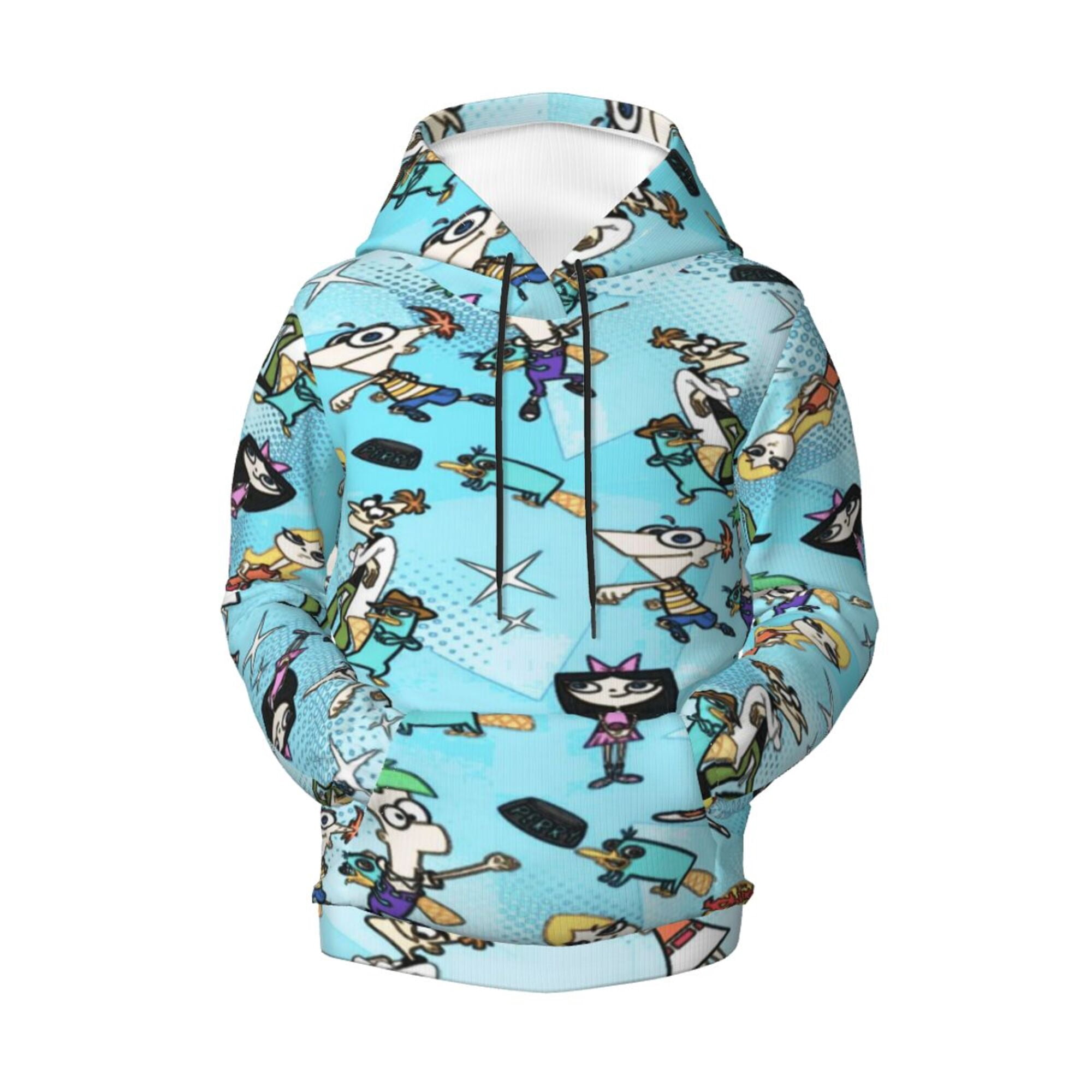 Kids Phi-Neas Friend Ferb0 Hoodie 3D Printed Fashion Novelty Pullover ...