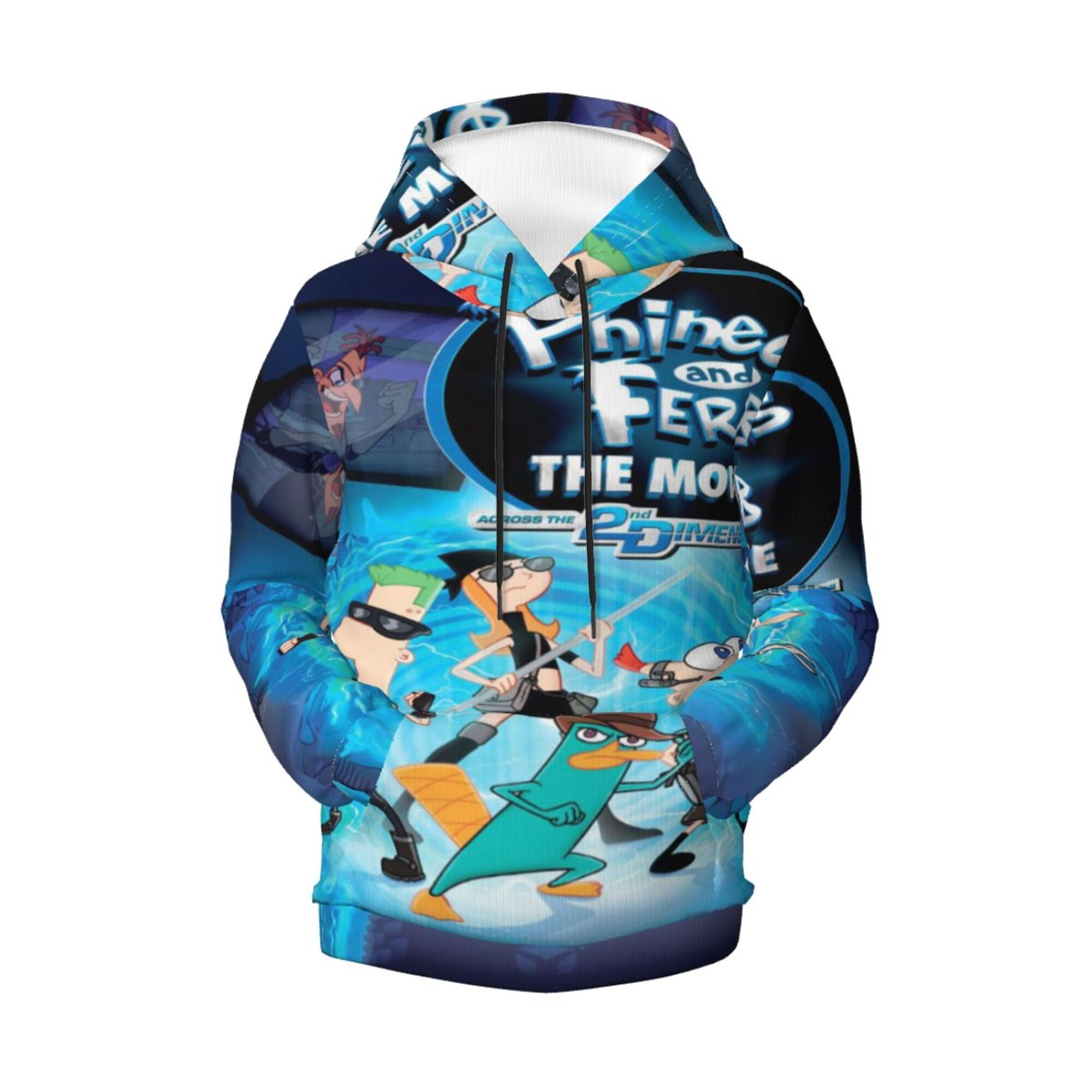 Kids Phi-Neas Friend Ferb0 Hoodie 3D Printed Fashion Novelty Pullover ...