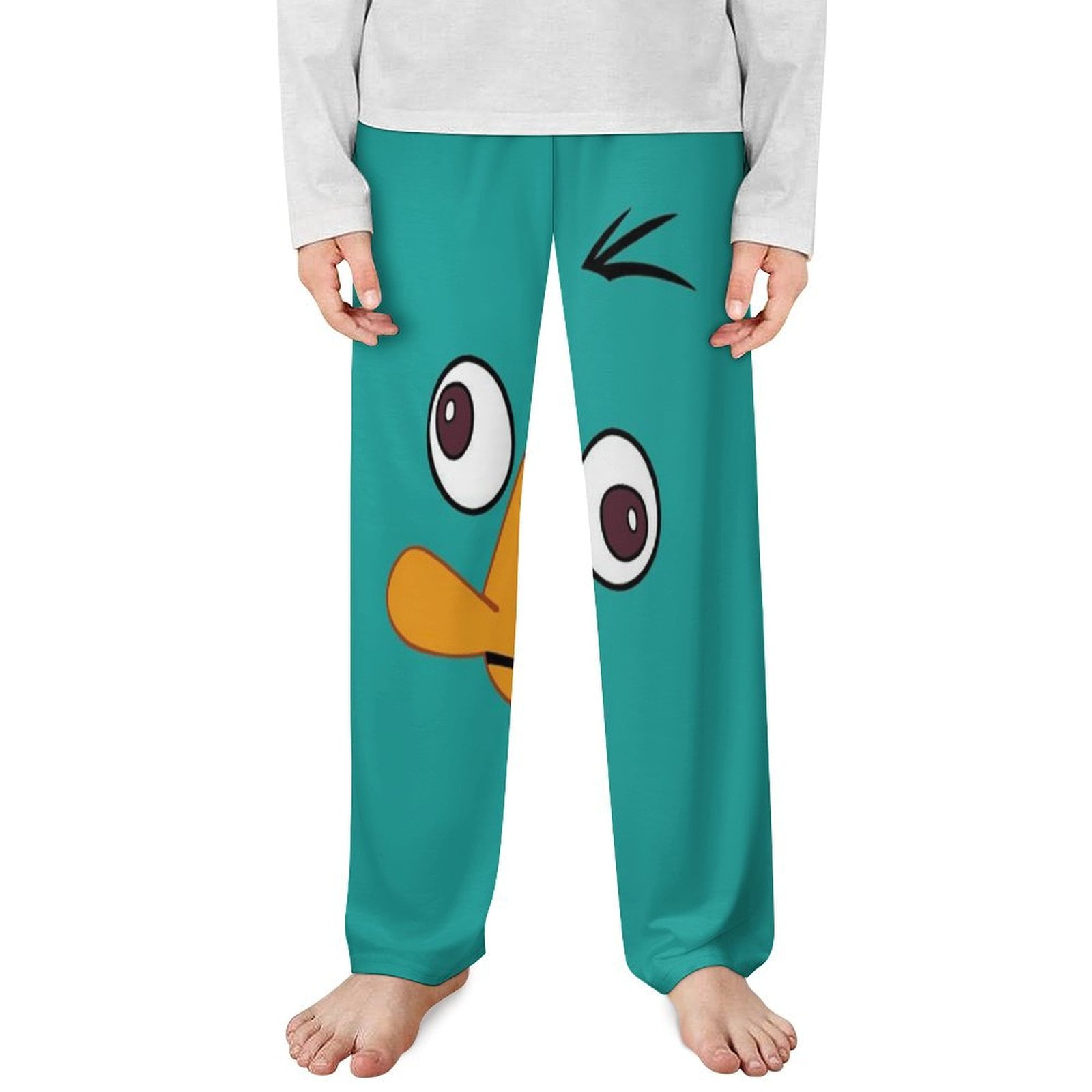 Kids Phineas Fer Pajama Pants Long Sleep Pants Drawstring Lounge Pajama ...