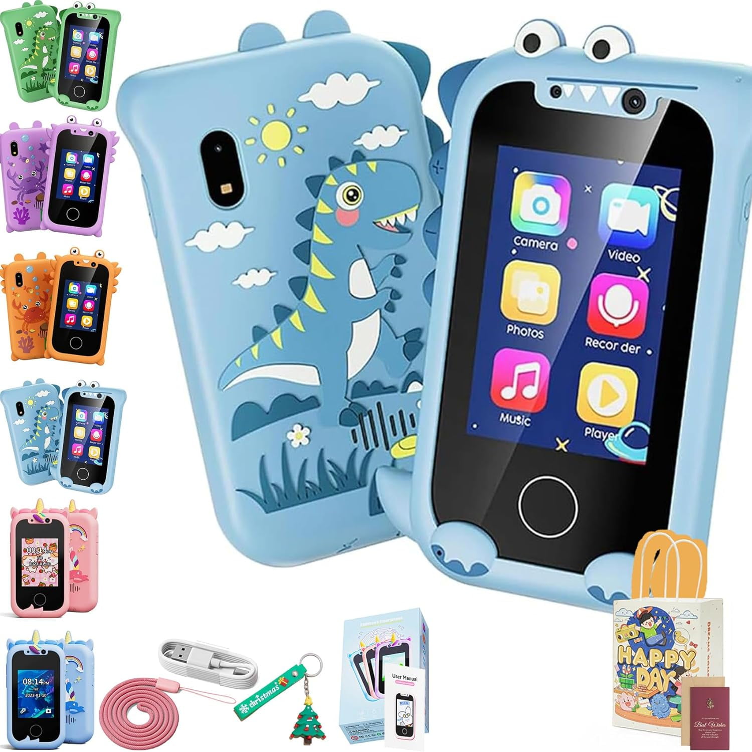 Kids Phone,Toddler Smart Phone,Touchscreen HD Kids Educational ...