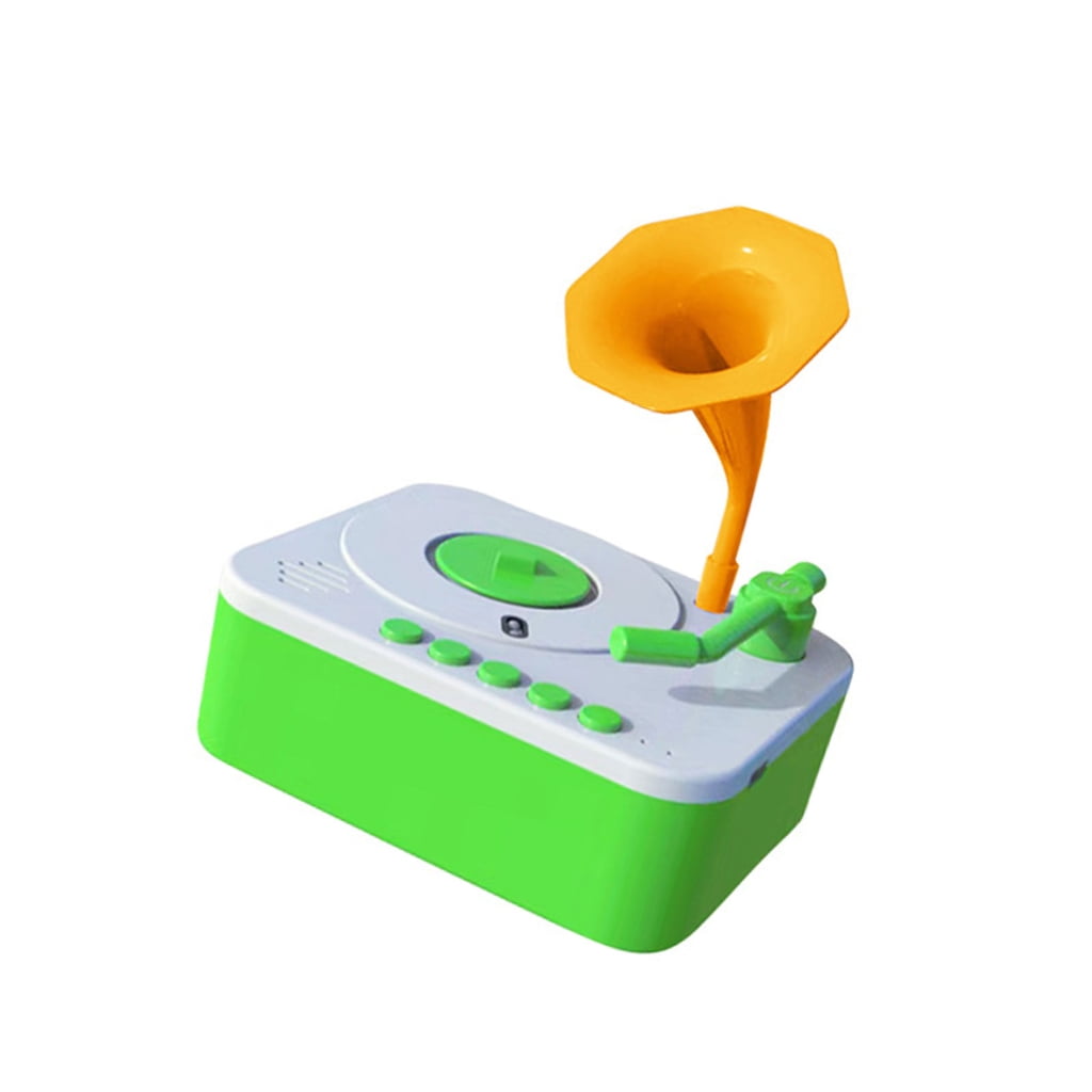 Kids Phonograph Music and Story Player Toddler Gramophone Educational ...